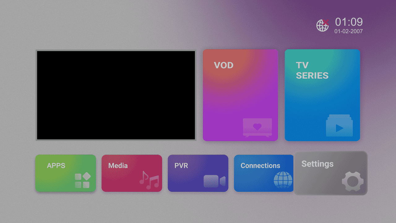 Apebox OL - 4K UHD IPTV media streamer.Multiprotokol TV (Stalker, X...