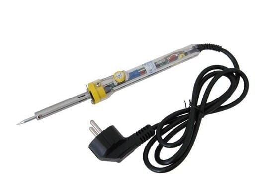 Loddekolbe og loddestation