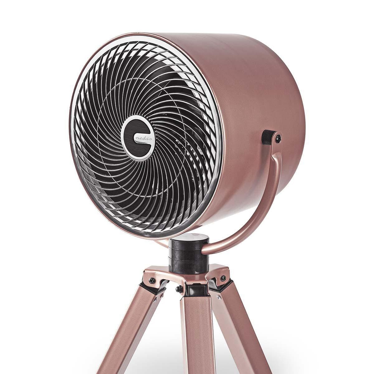 Ventilator Pink 25 cm. på stativ